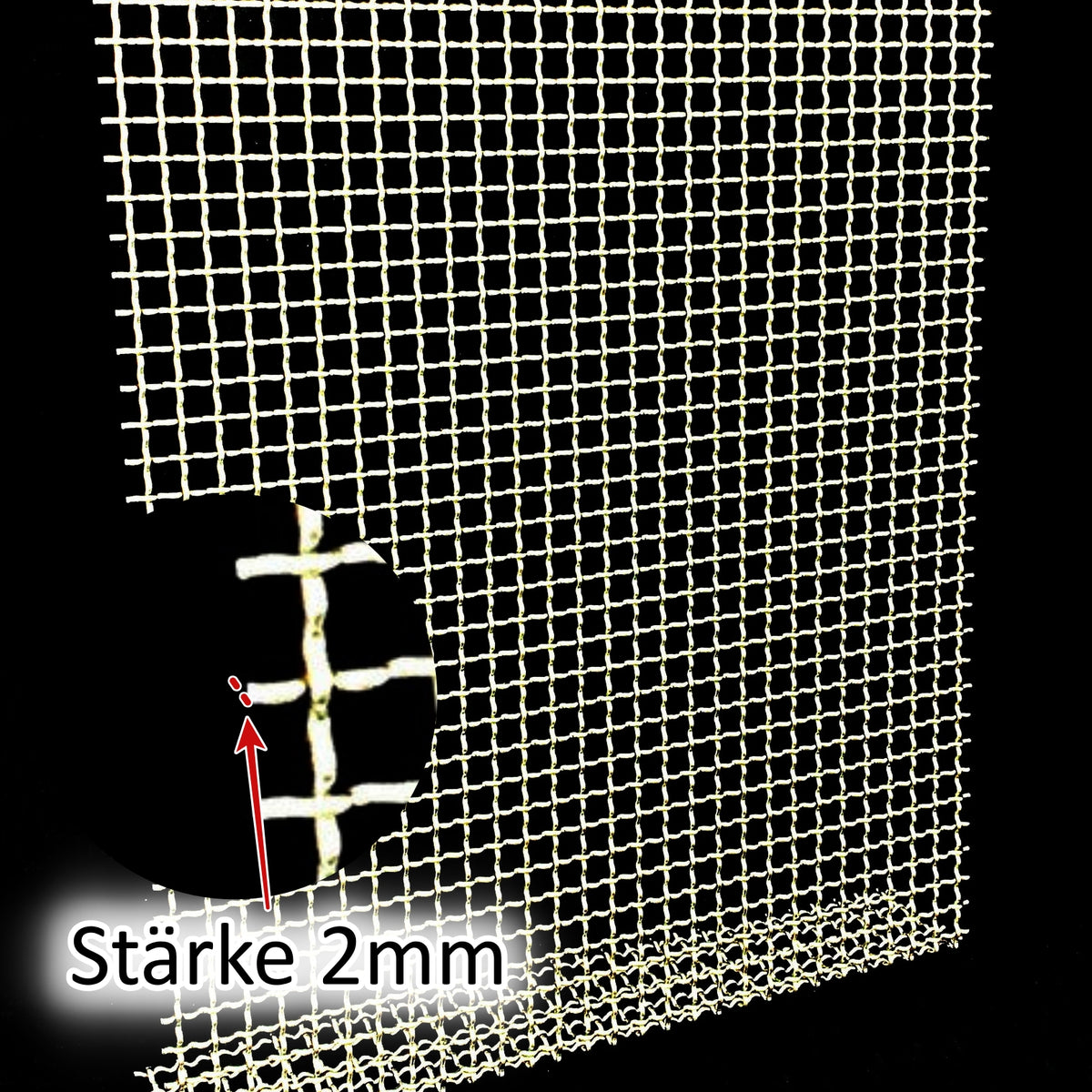 Edelstahl Roh Wellengitter 2,0mm dick Gitter Metall online bestellen ...